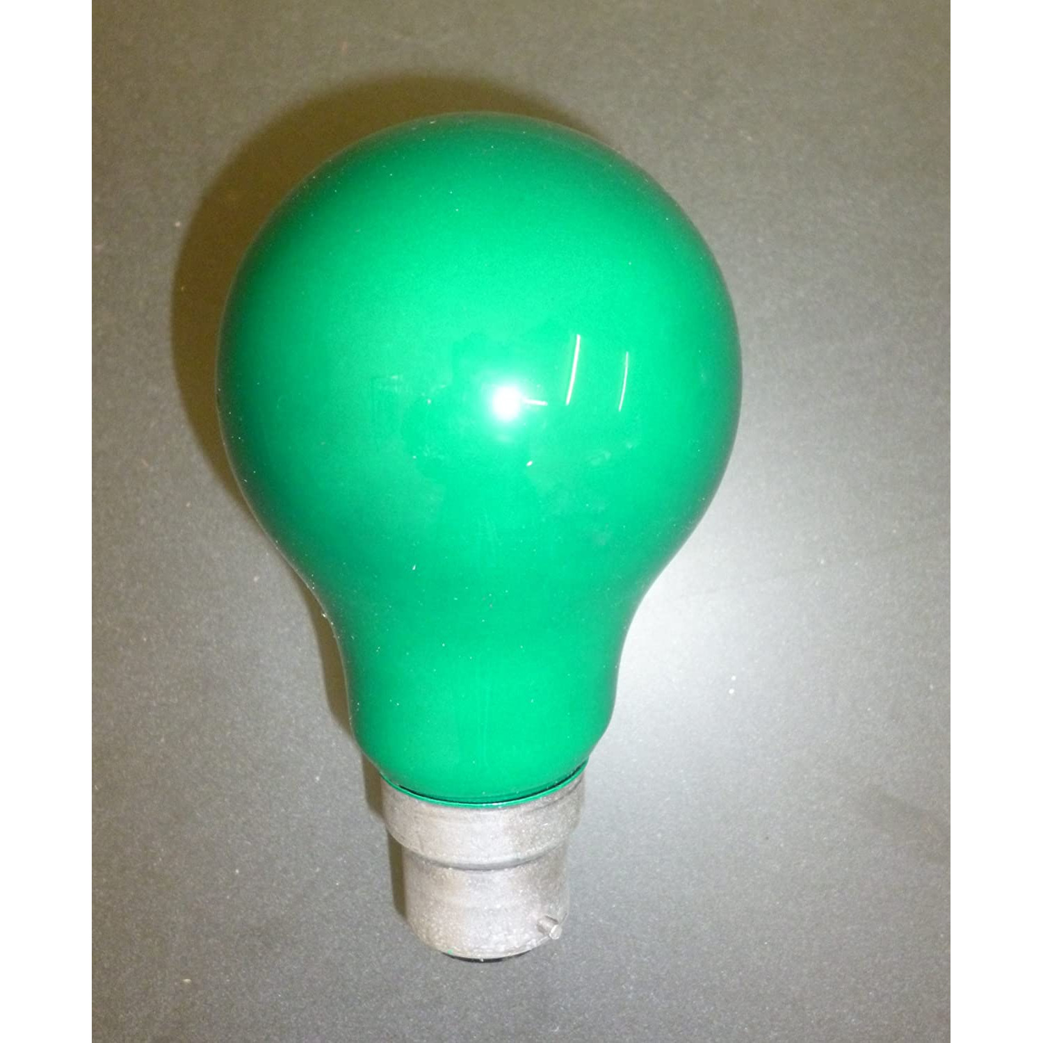 25W 240V Push In Green Coloured Light Bulb - Christmas Bulbs